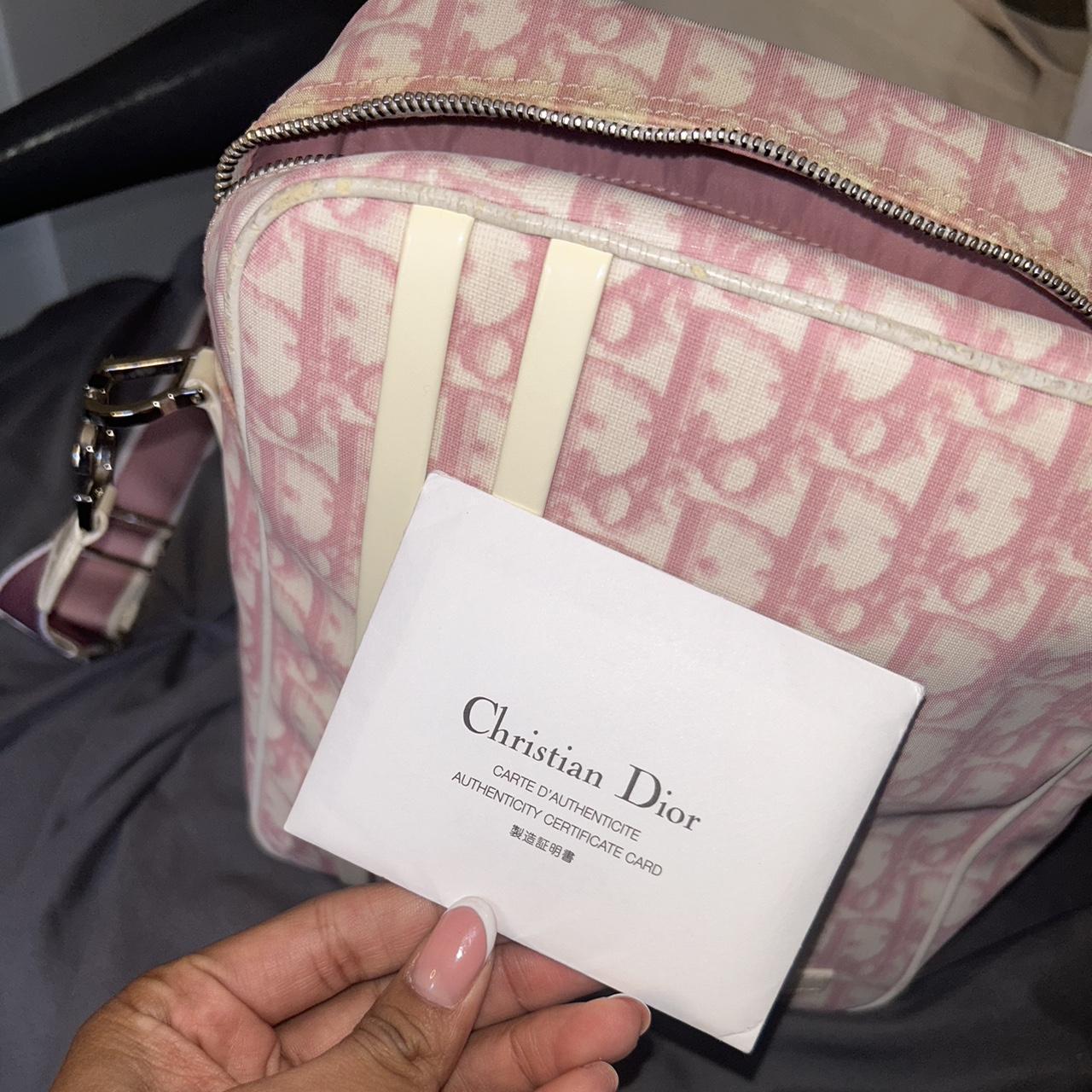 Christian Dior pink bag 💕💕💕 it comes with... - Depop
