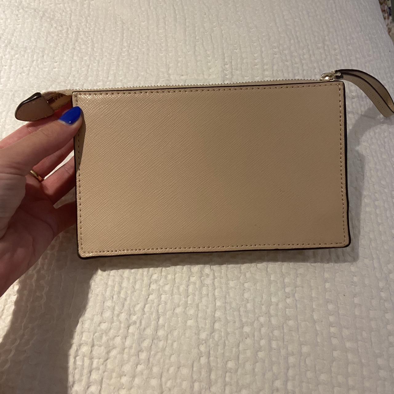 Cute Kate Spade wristlet! Light pink and never been... - Depop