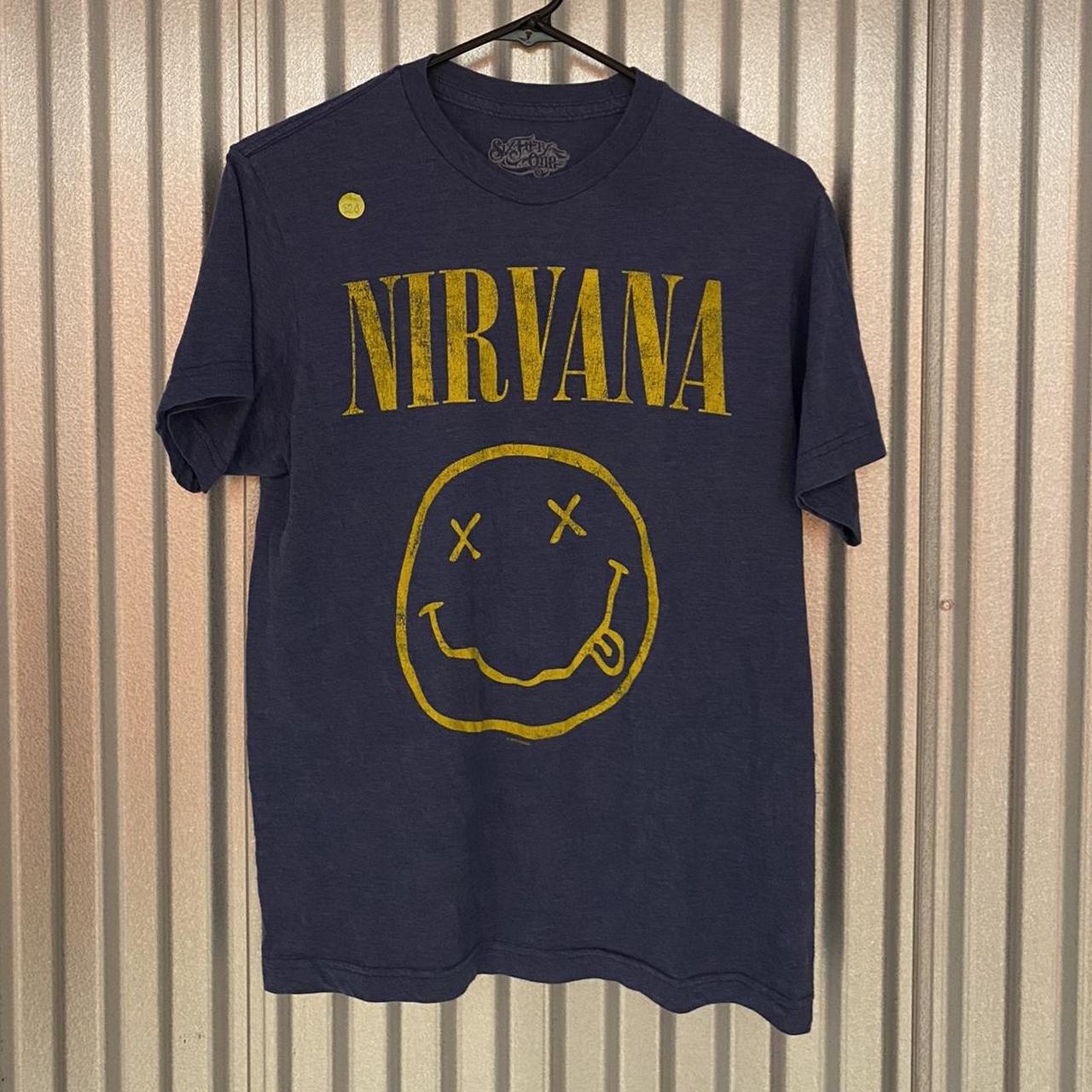 2010 nirvana shirt adult medium #nirvana #bandshirt... - Depop