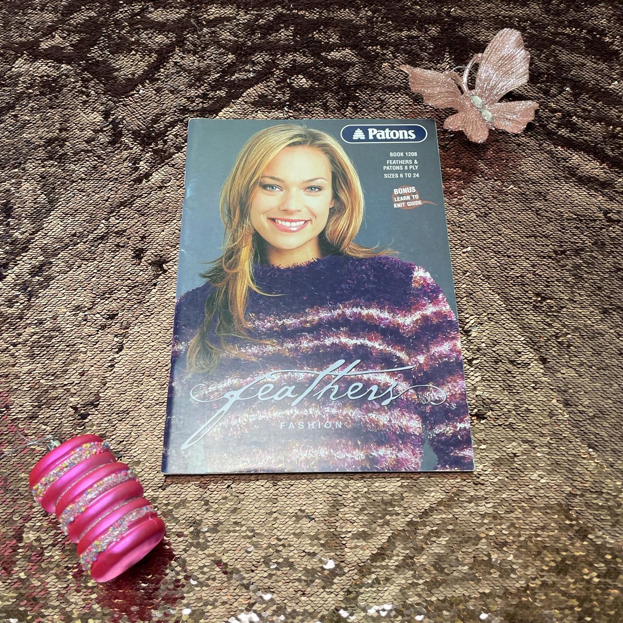 Patons Book 1208 Feathers Fashion 8ply... - Depop