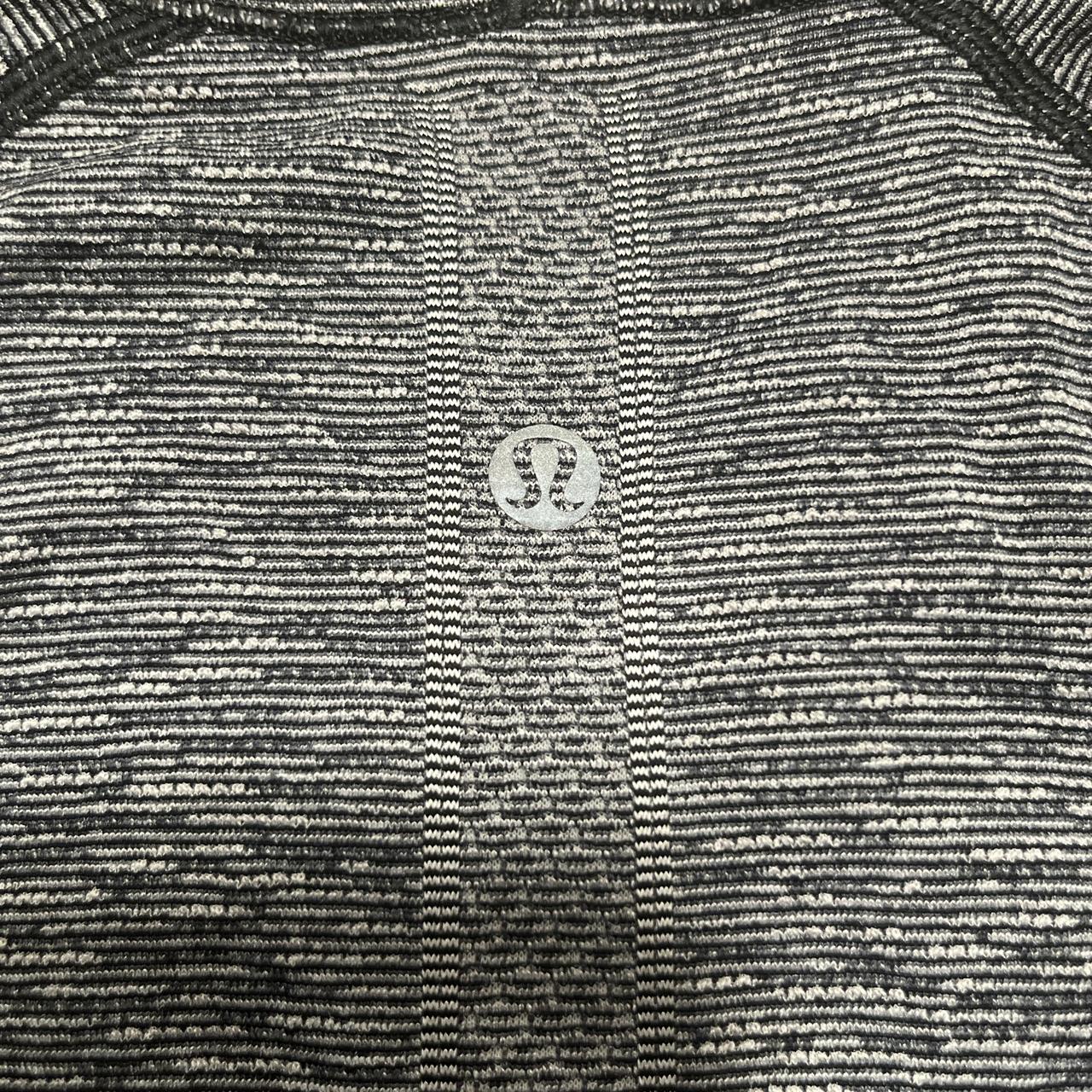 lululemon swiftly tech t shirt heather grey tag... - Depop