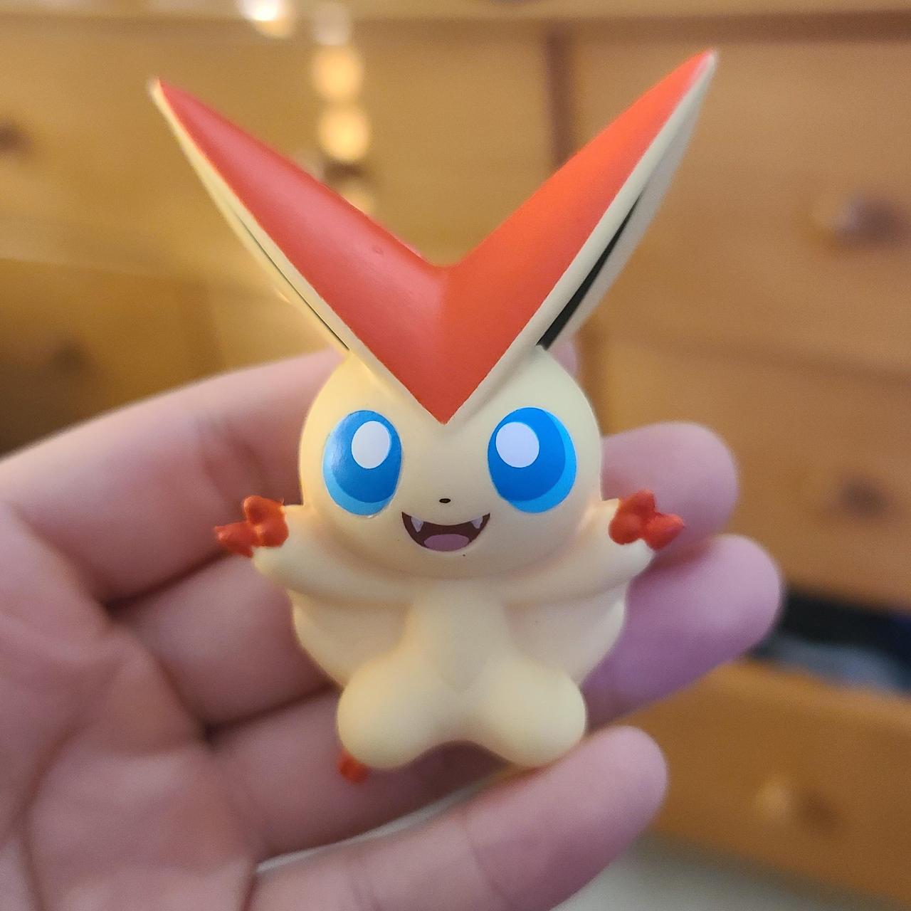 Victini styrofoam plush - Depop