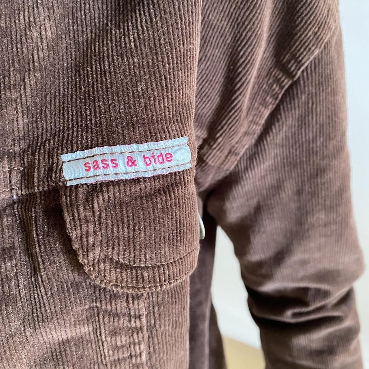 Sass & bide brown corduroy jacket Y2K style Shown on... - Depop