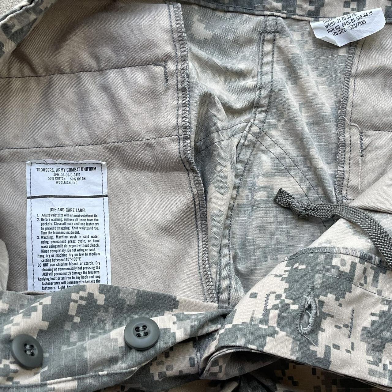 BDU Camo Cargo Pants Essential cargo pants. With... - Depop