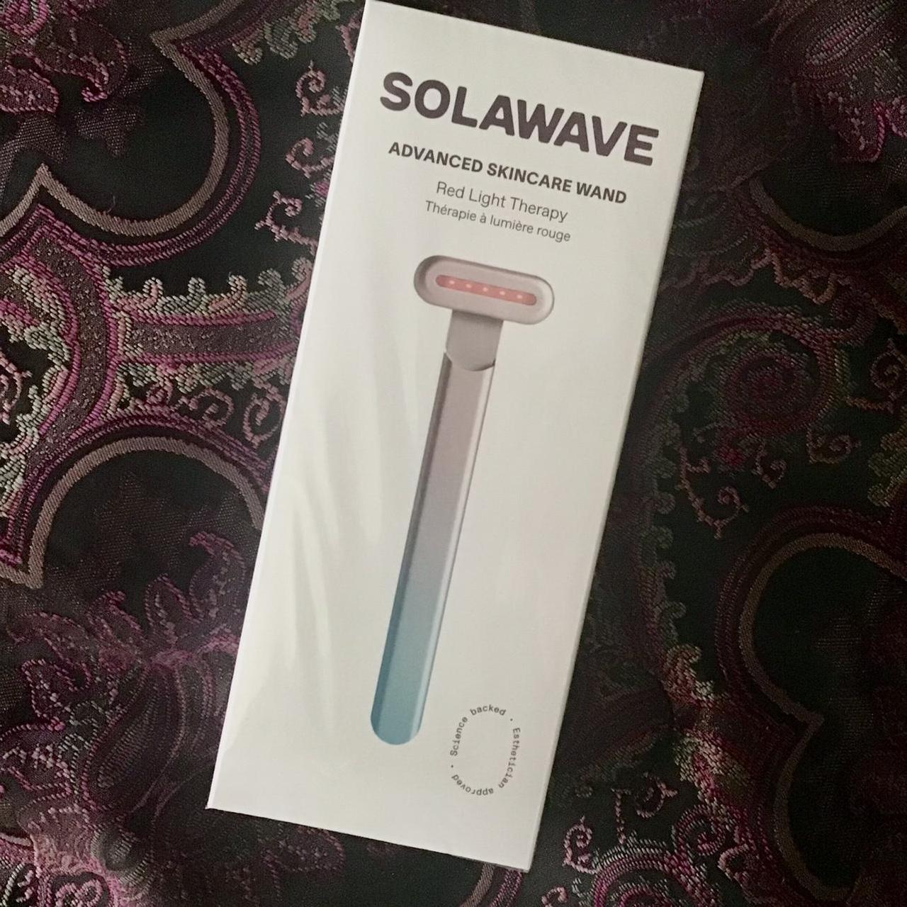 Solawave-brand new, unopened, red light therapy for... - Depop