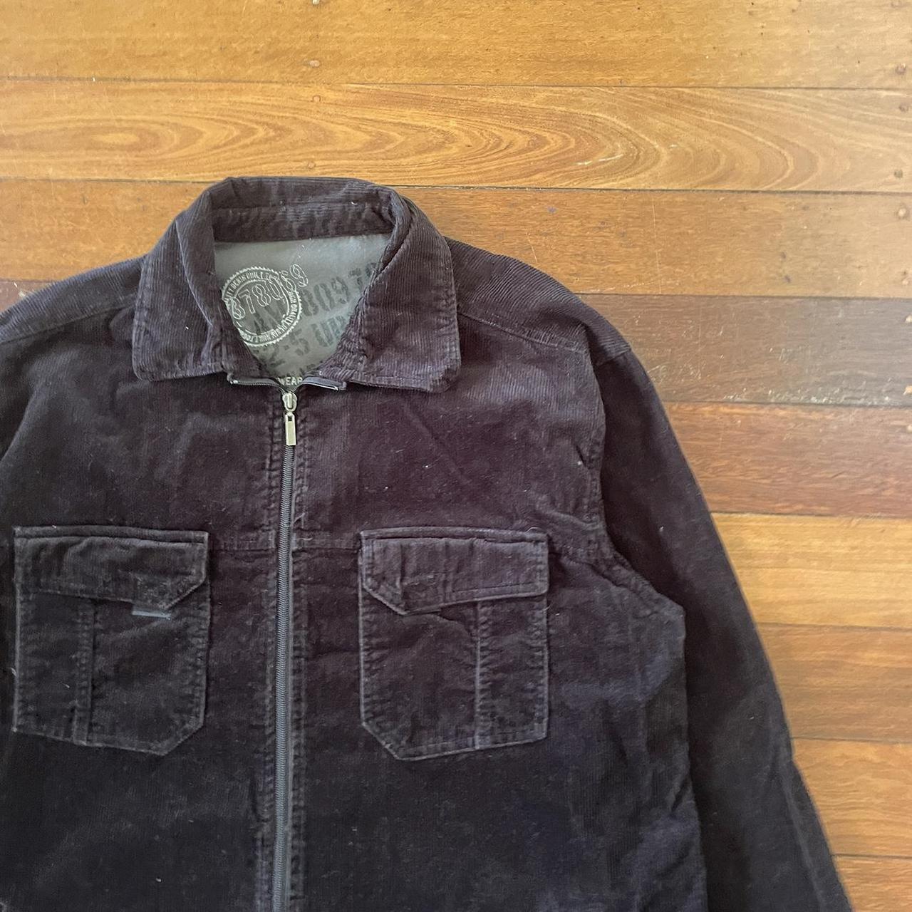 Vintage Corduroy Boxy Zip-up Jacket super nice... - Depop