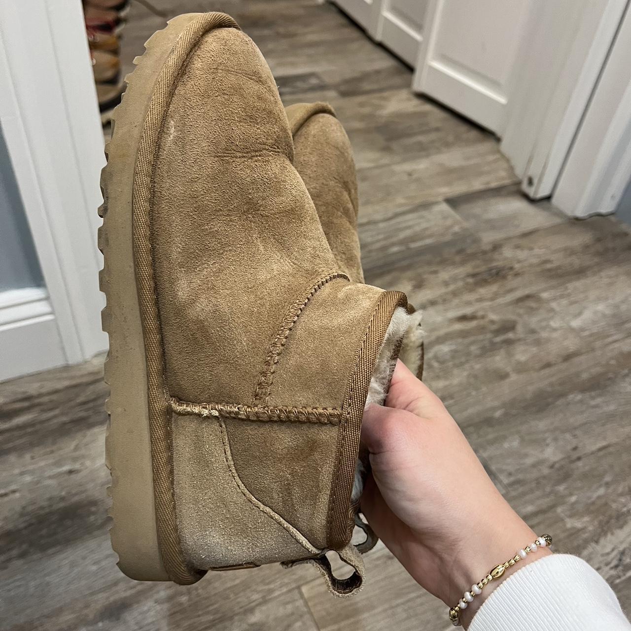 Cute ultra mini uggs size USA 7 barley worn #UGG - Depop