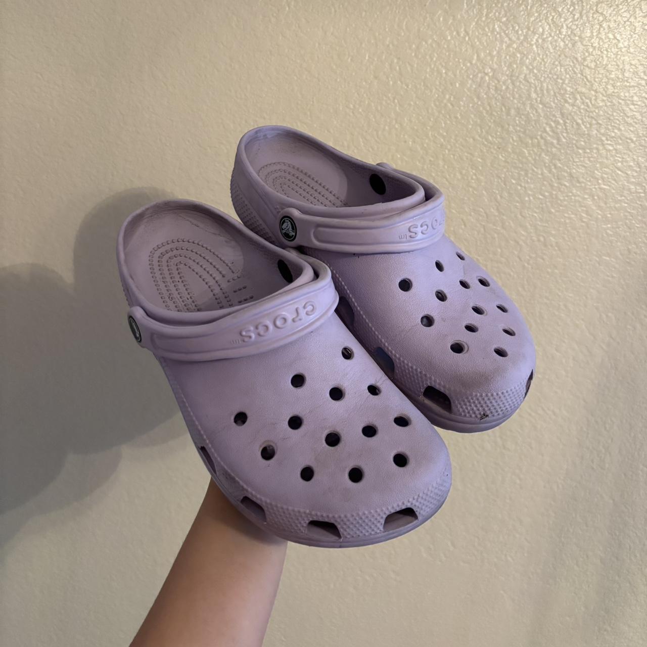 Lilac Crocs classic clogs #crocs Will be cleaned | Depop