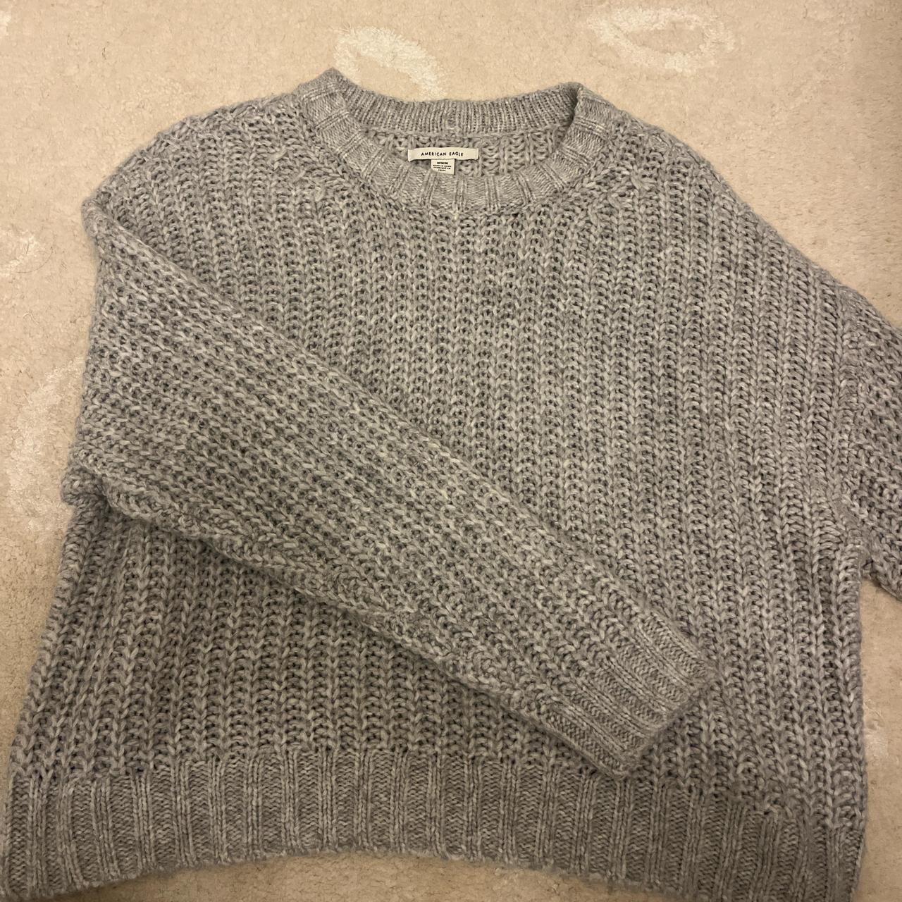 Grey oversized sweater #oversized #sweater | Depop