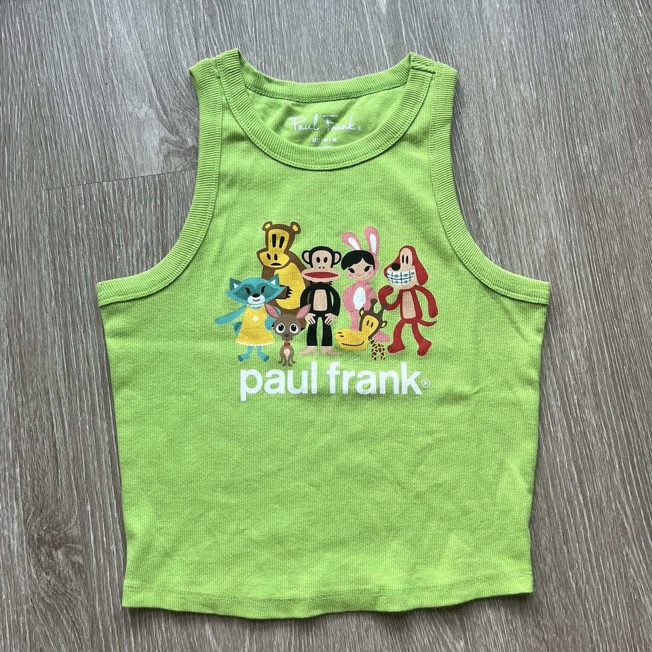 PAUL FRANK BABY TEE TANK TOP literally SO cute... - Depop