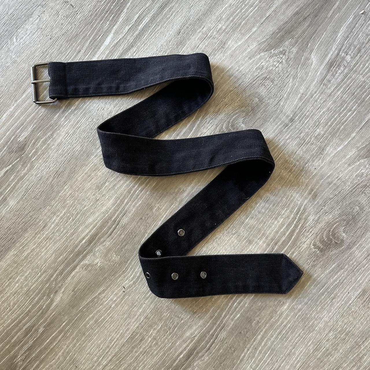 Black fabric belt Brand is not &other stories,... | Depop