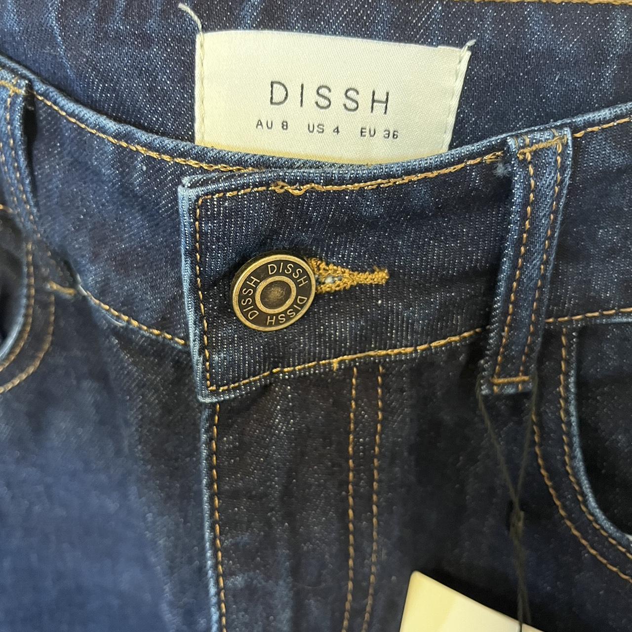 DISSH Reagan Indigo Slouchy Denim Jean 💙 high... - Depop