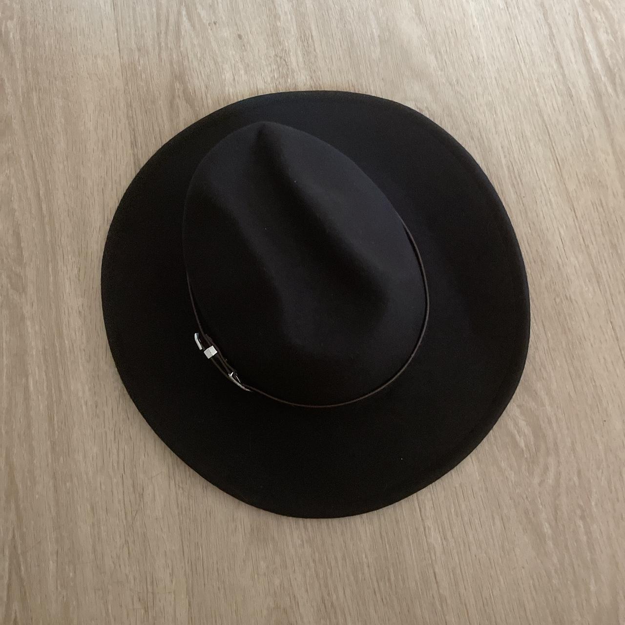 Cowboy Hat Jazz Cap Woolen West Big Brim Brand New - Depop