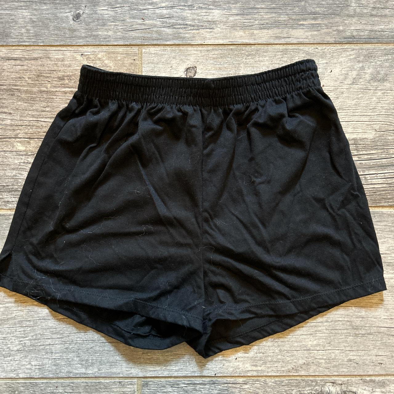 Comfy Black Workout Shorts Size Small Super comfy... - Depop