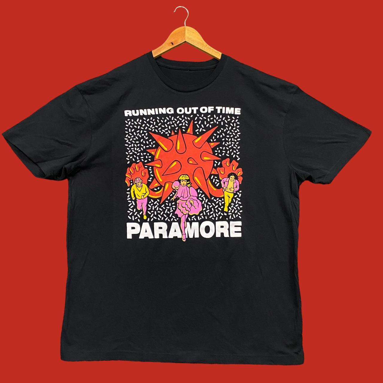 Paramore Running Out Of Time Tshirt size 2XL Its... - Depop