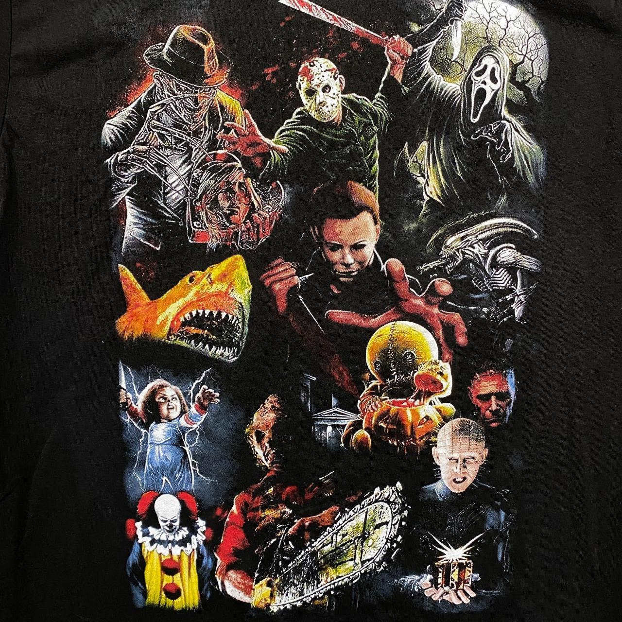 Slasher collage Horror tshirt size large its... - Depop