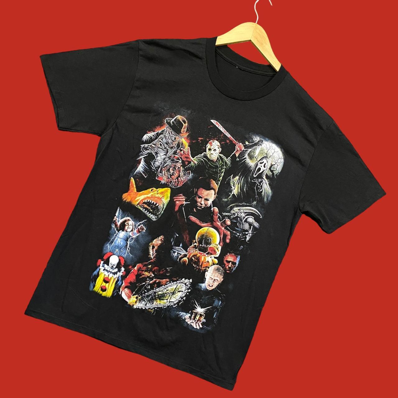 Slasher collage Horror tshirt size large its... - Depop