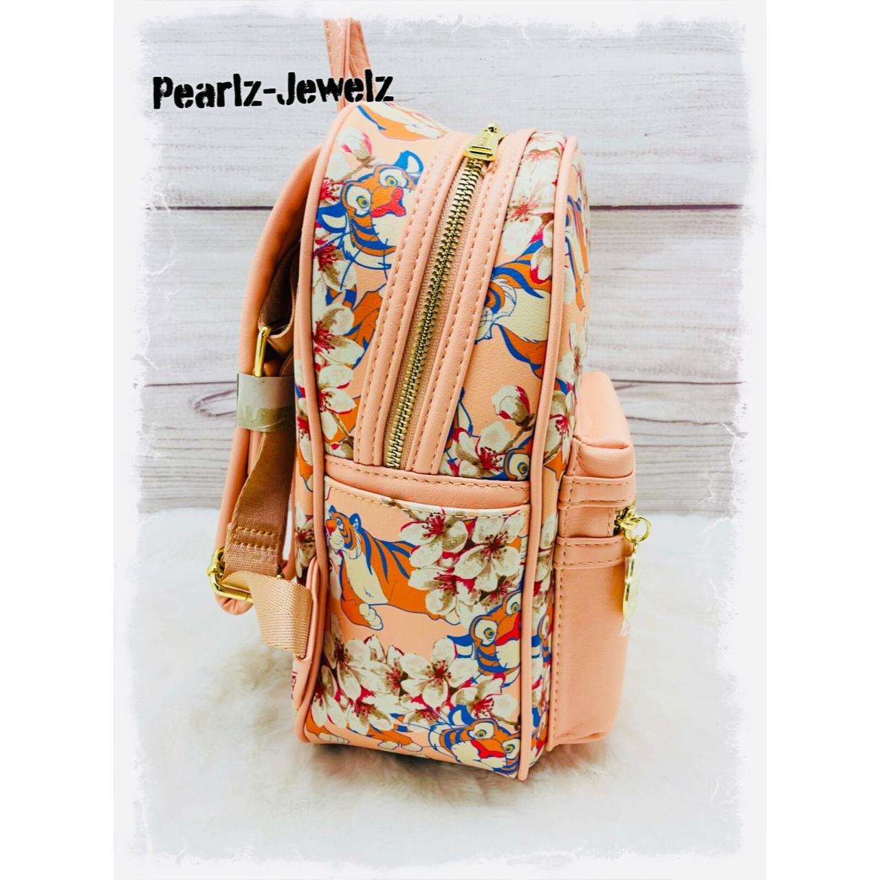 Loungefly Disney's Aladdin Rajah Floral Mini... | Depop