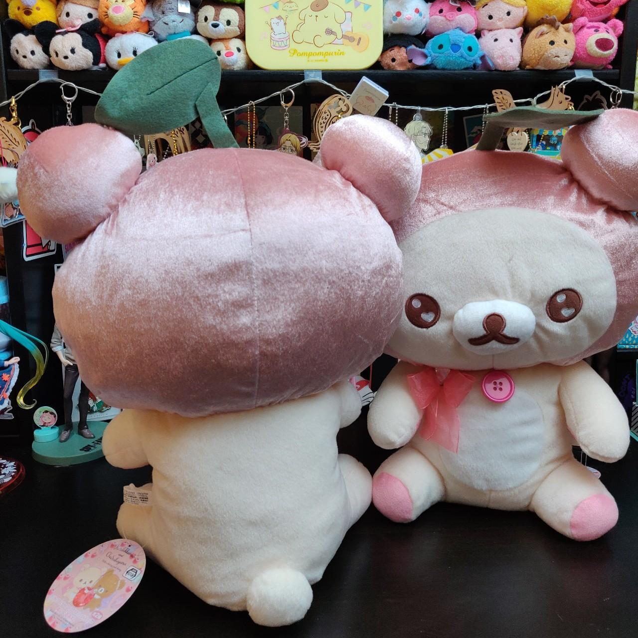 Cream and Pink Stuffed-animals | Depop
