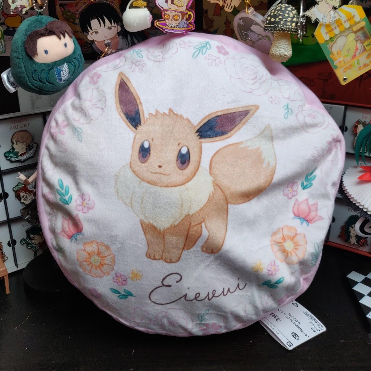 Adorable Eevee Pokemon cushion. One available. Brand... - Depop