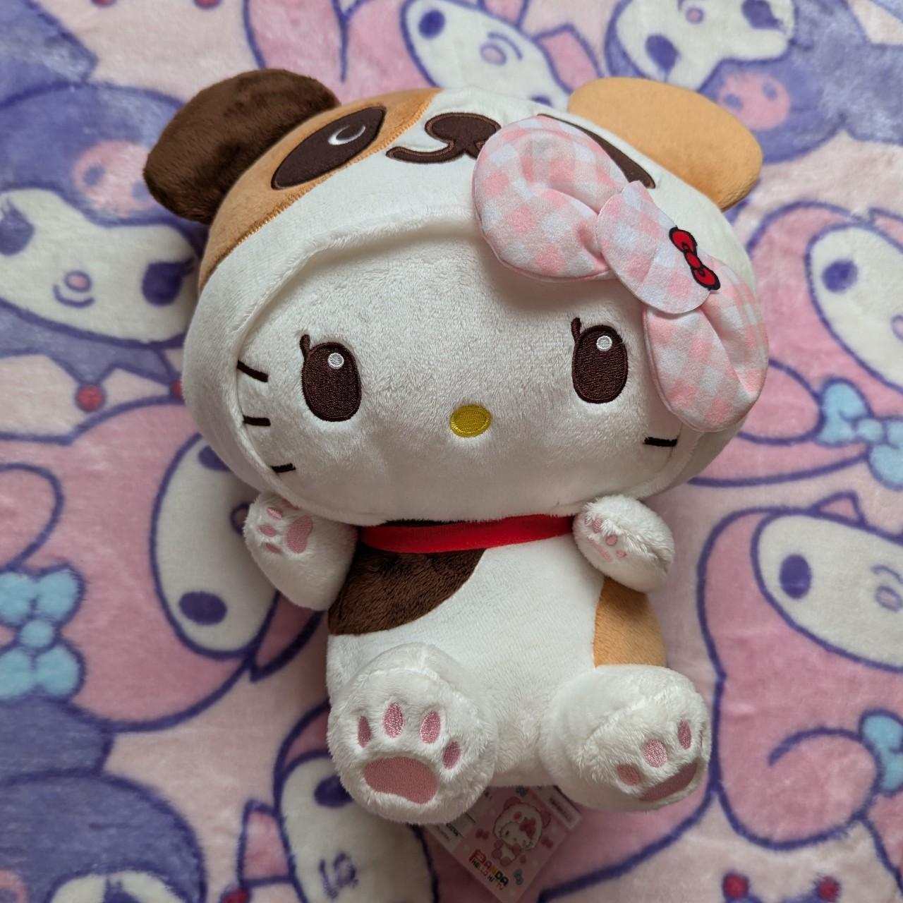 Hello kitty panda plush store