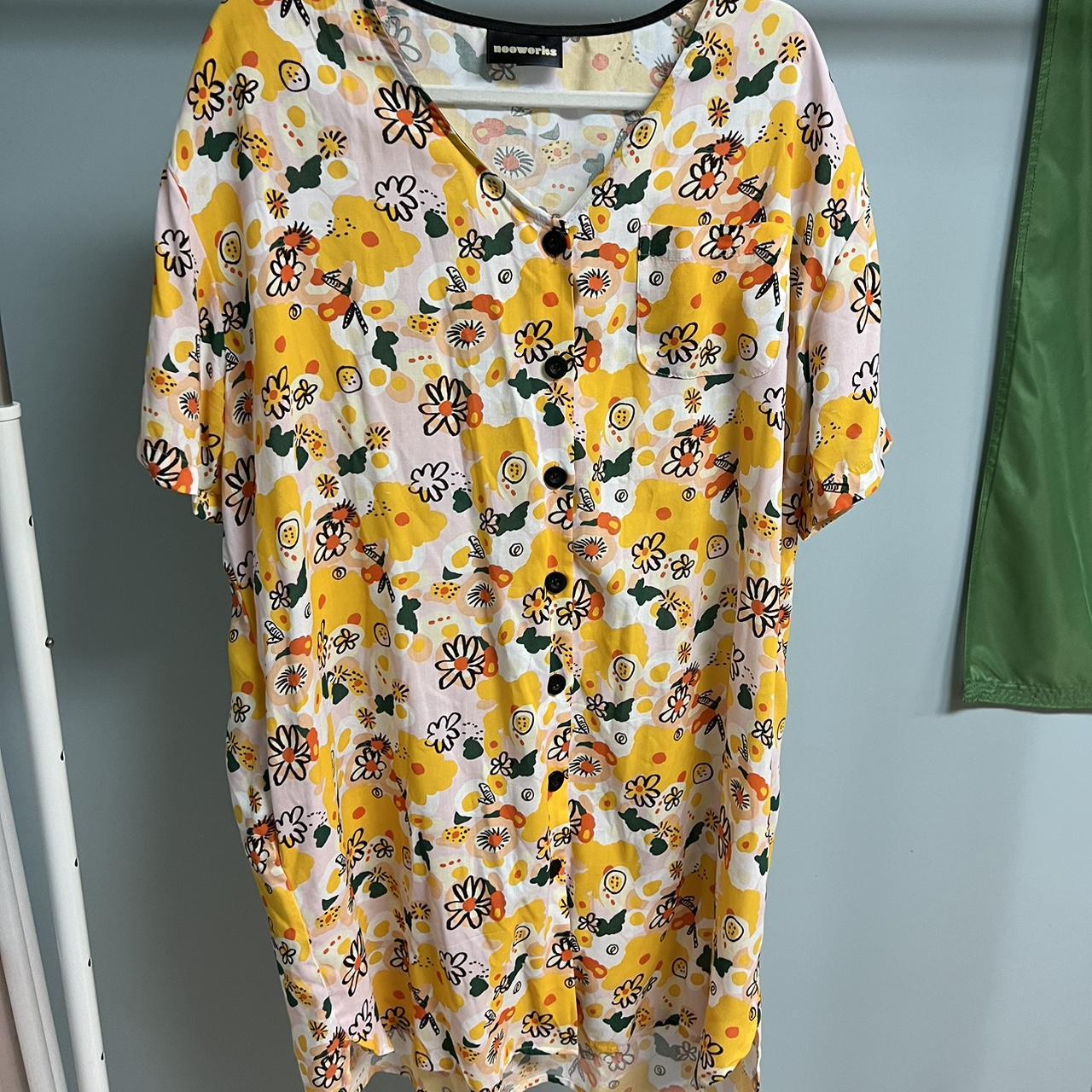 Nooworks Andie dress in Vitoria Floral XXL - Depop