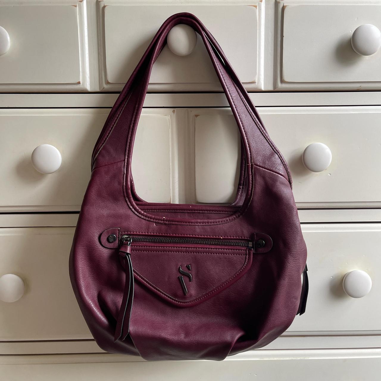 Simply Vera Red Leather Shoulder Bag #boho #red... - Depop