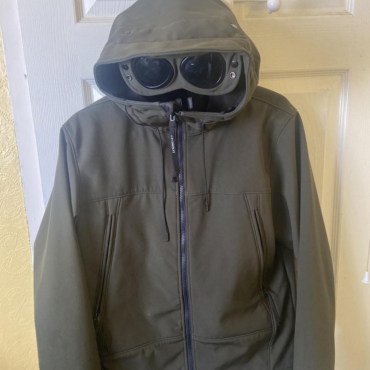 Cp company old school goggle jacket very good co... - Depop