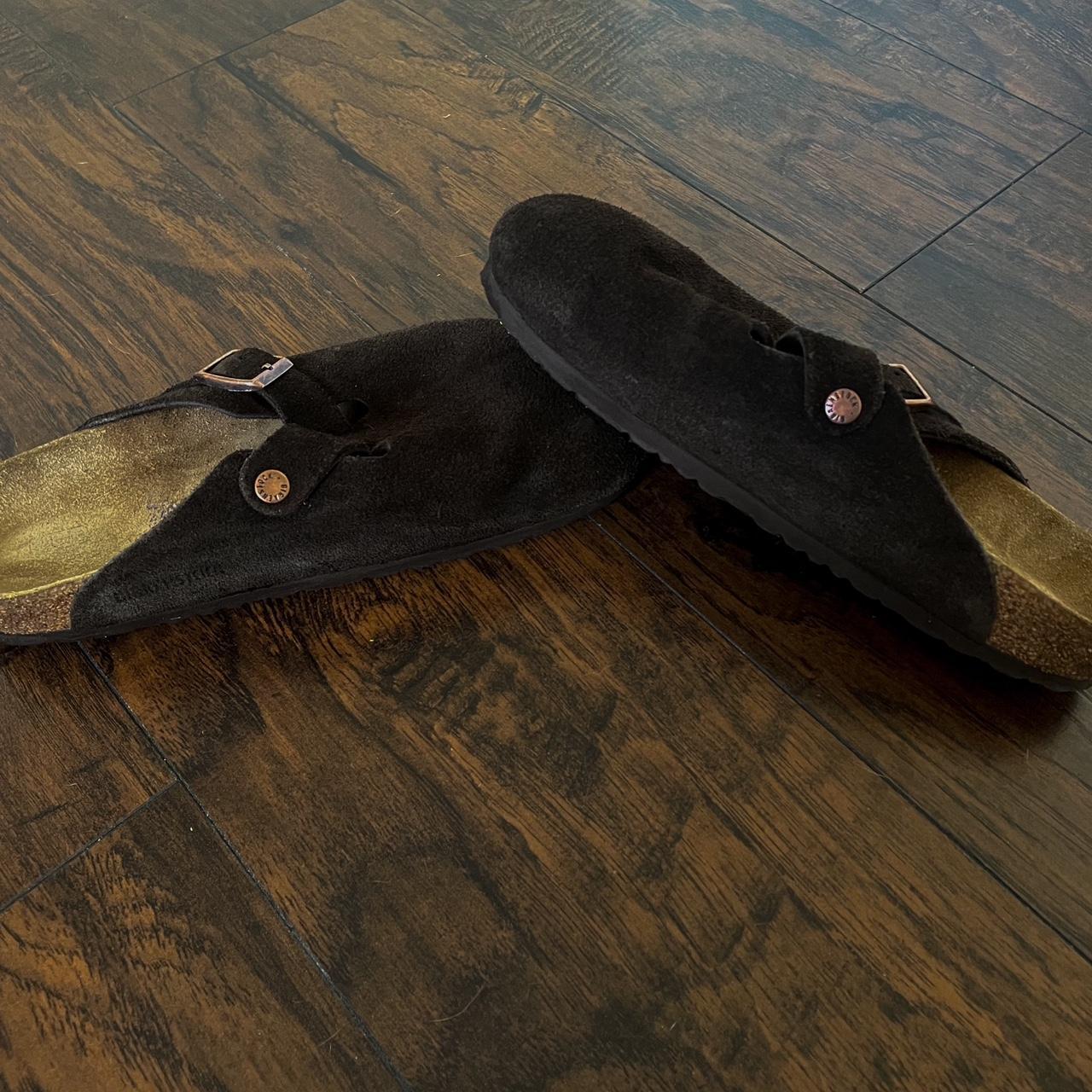 Mocha Birkenstock clogs (MSG BEFORE... - Depop