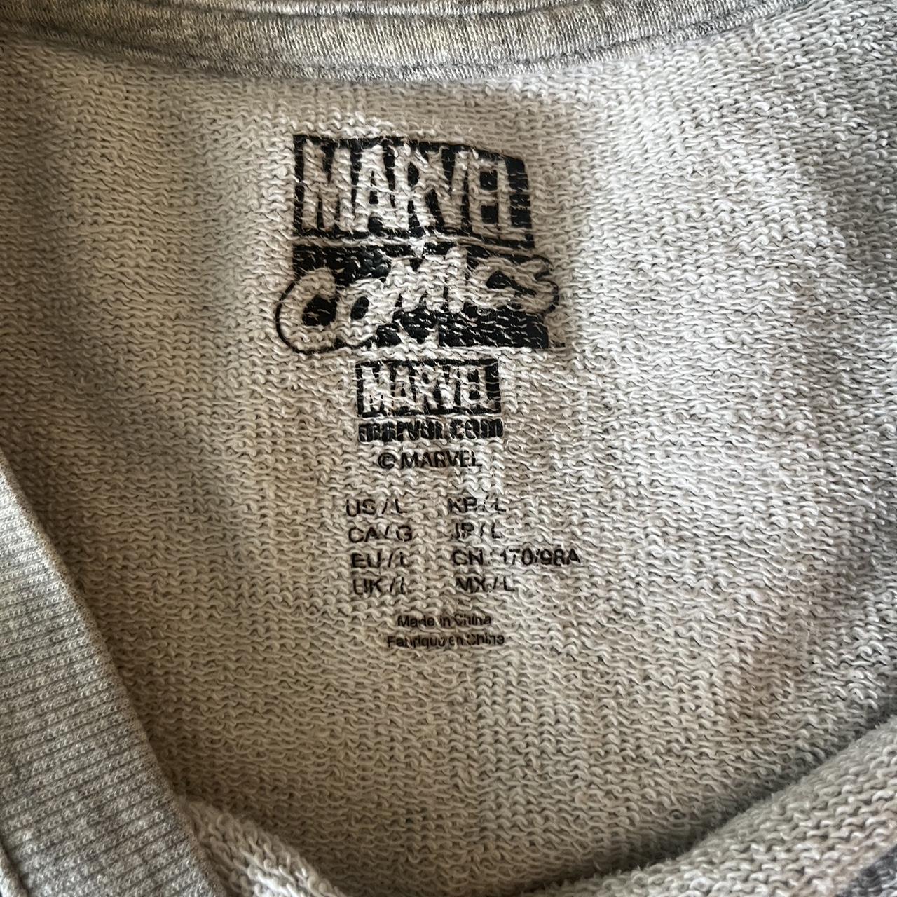 cute slouchy vintage wolverine marvel pull over... - Depop