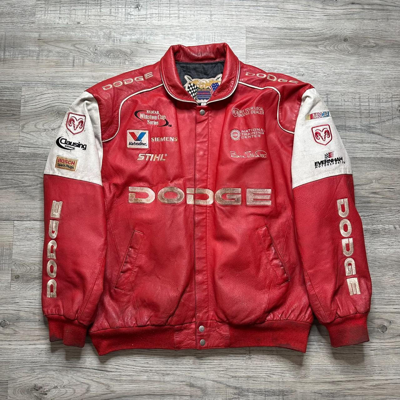 Vintage 90s Jeff Hamilton NASCAR Dodge Bill Elliot... | Depop