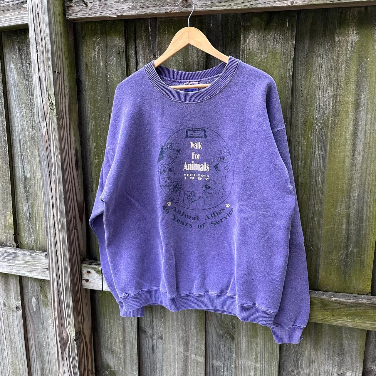 RARE Vintage 90s Walk for Animals, Animal Allies, 40... | Depop