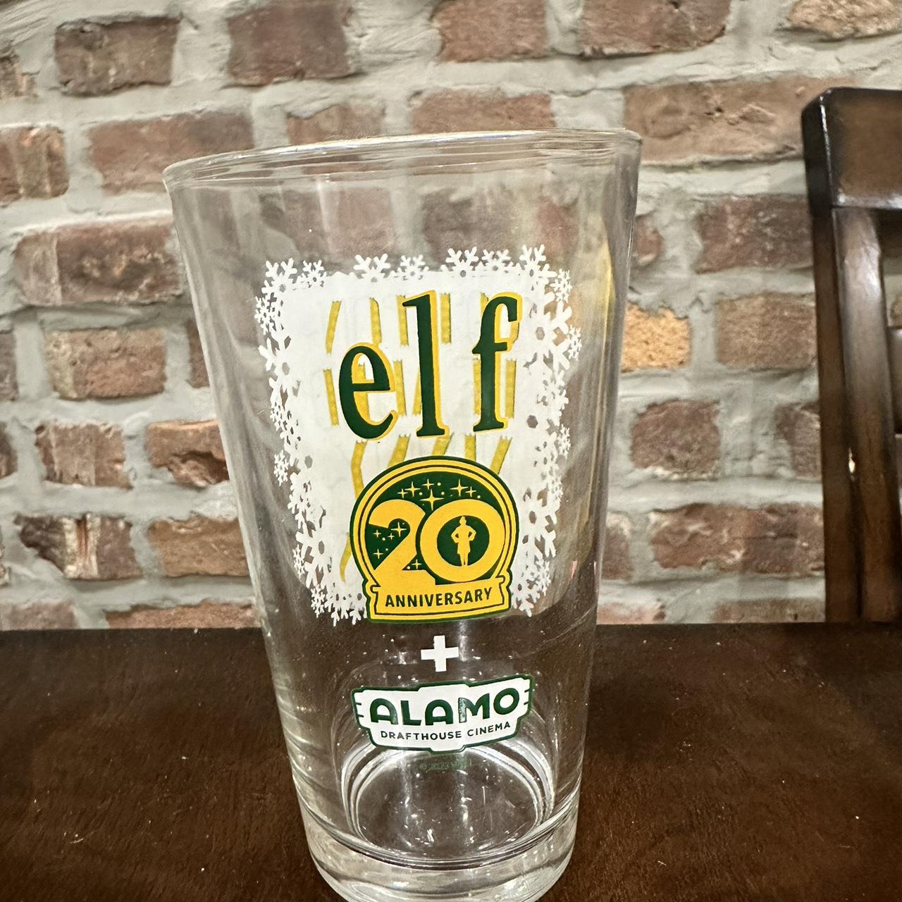 Alamo Drafthouse Special edition Elf Beer Glass - Depop