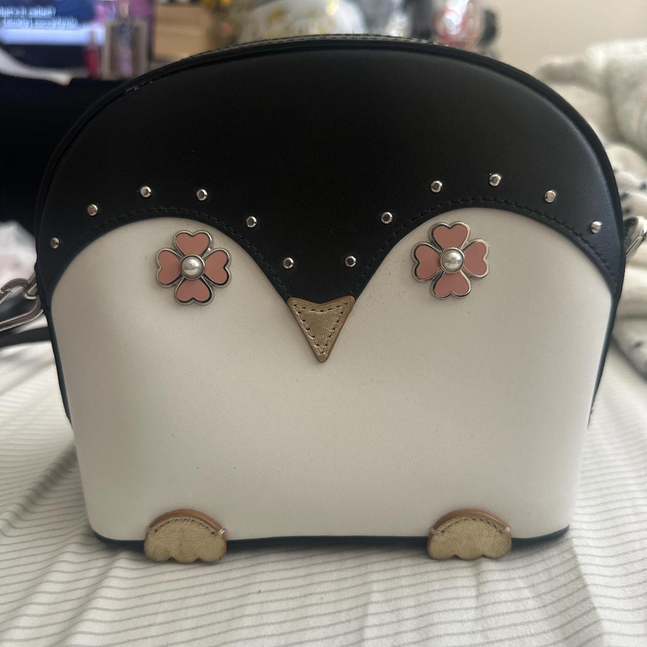 Kate Spade Penguin Cross Body Bag Mint New Condition - Depop