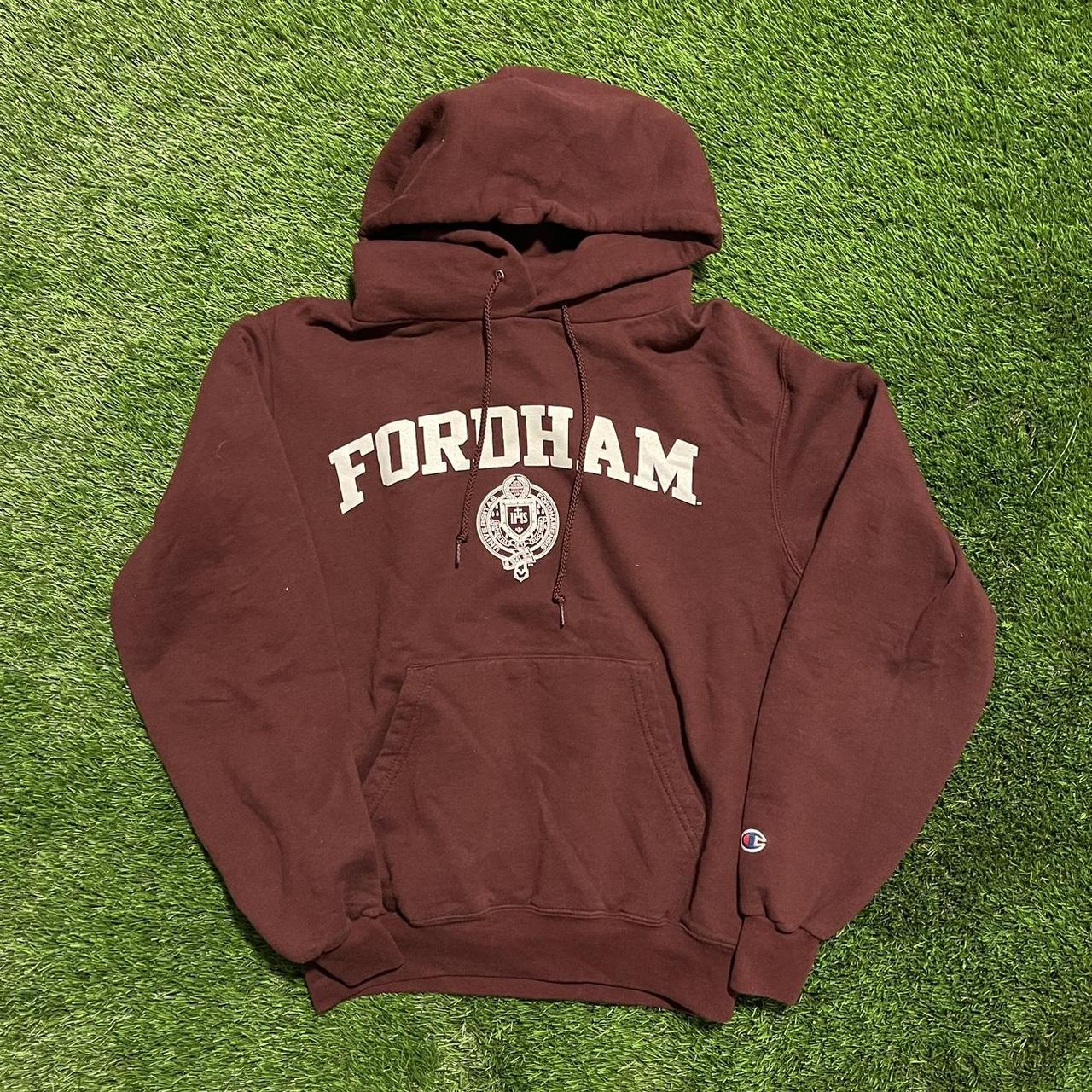 fordham university college hoodie dm for... - Depop