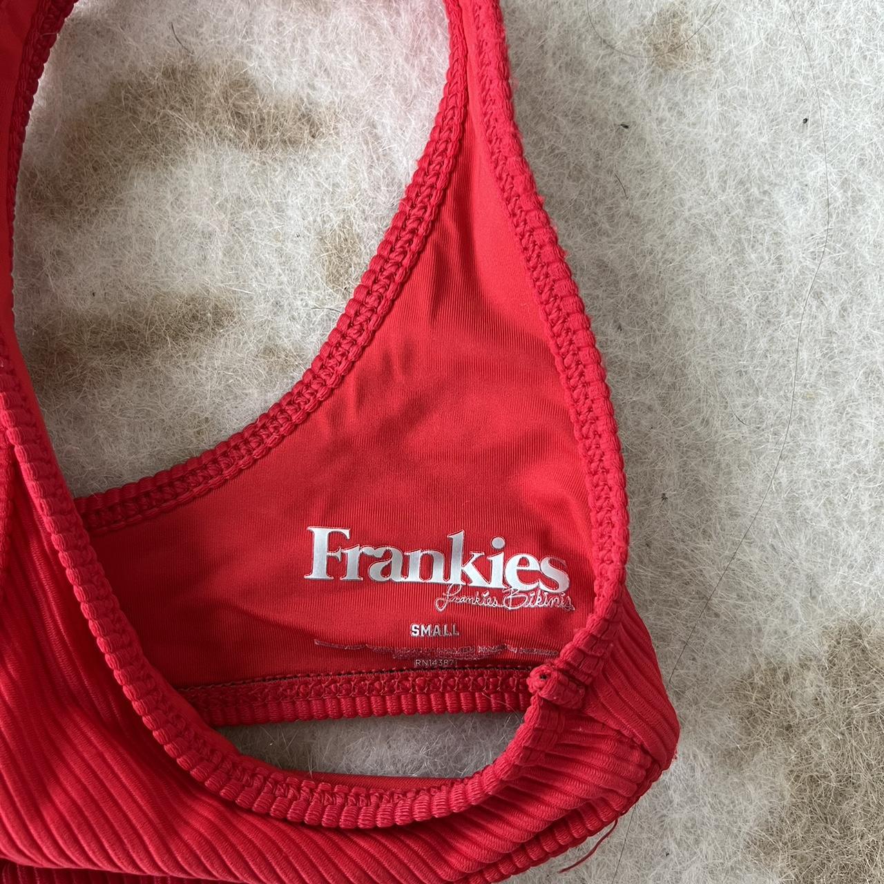 Frankie’s bikinis red too small - Depop