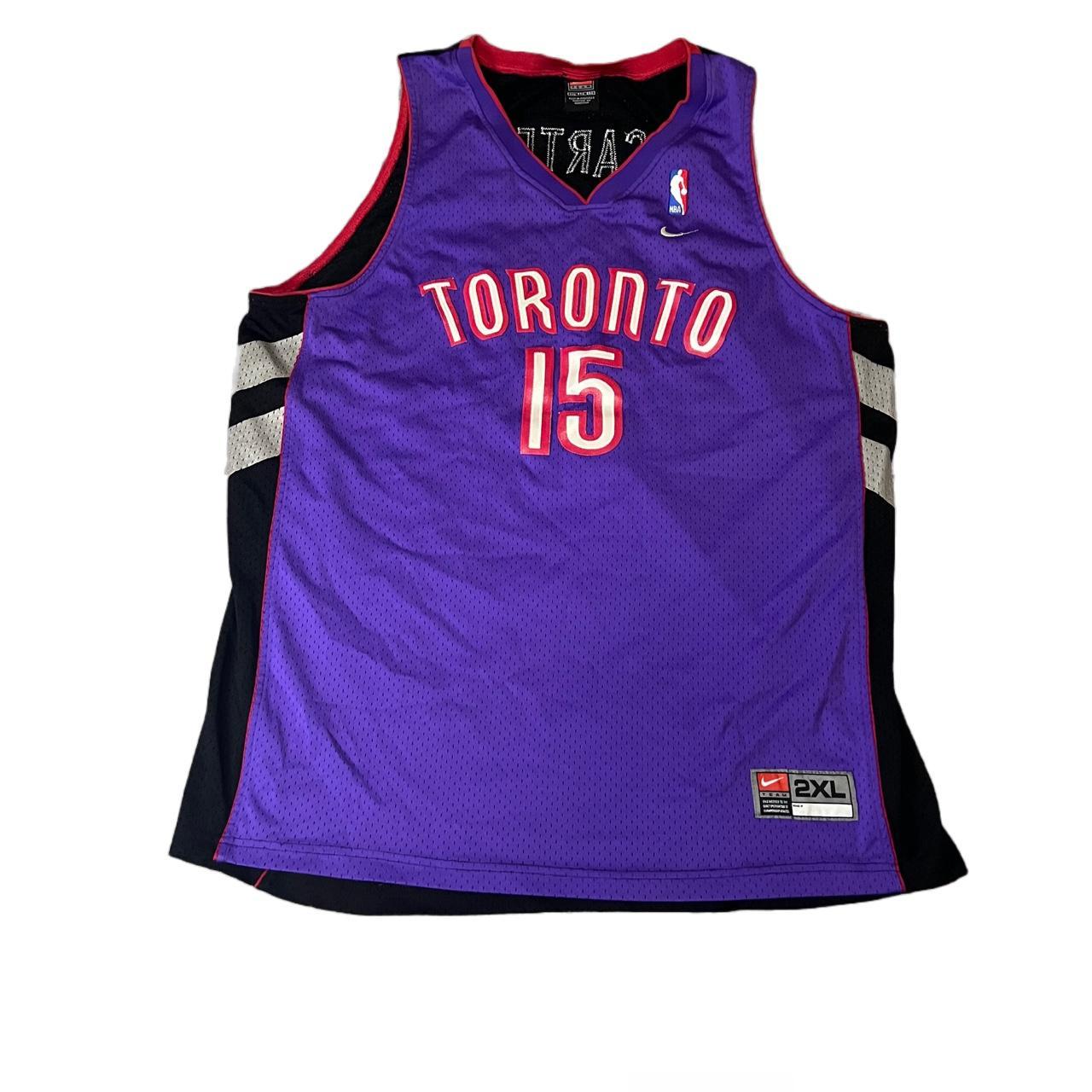 vintage toronto raptors vince carter nike jersey... - Depop