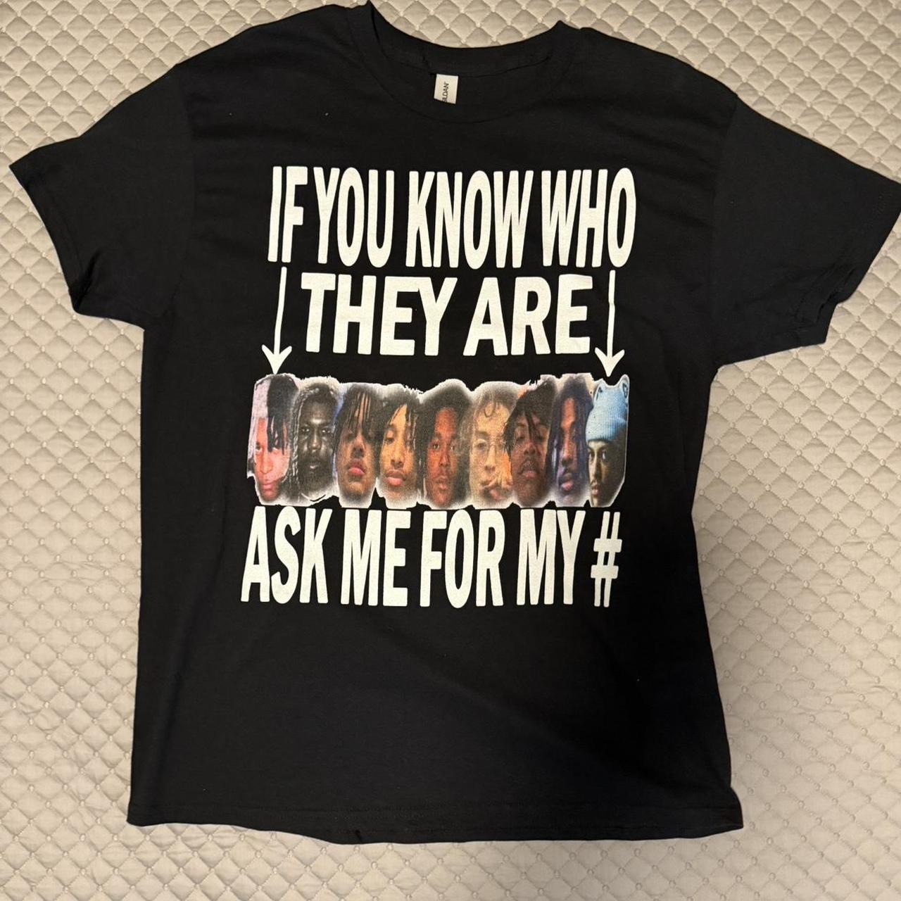 large pluggnb underground rapper shirt OPEN TO... | Depop