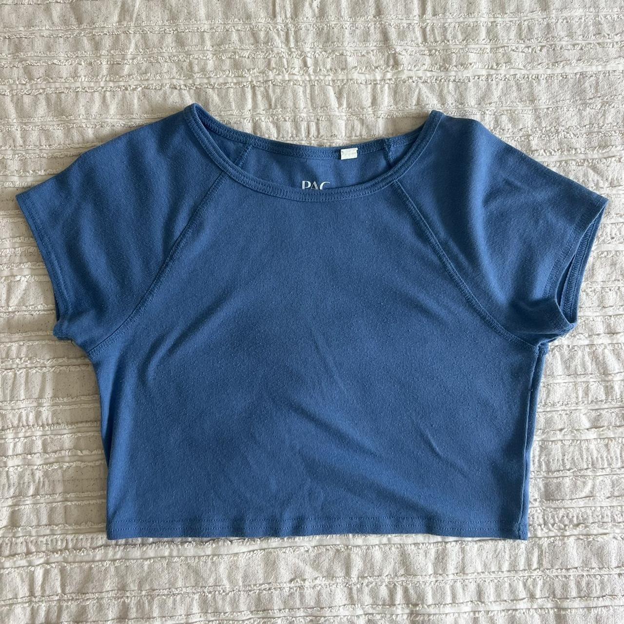 PacSun Blue Crop Top - Size Medium You need this... - Depop
