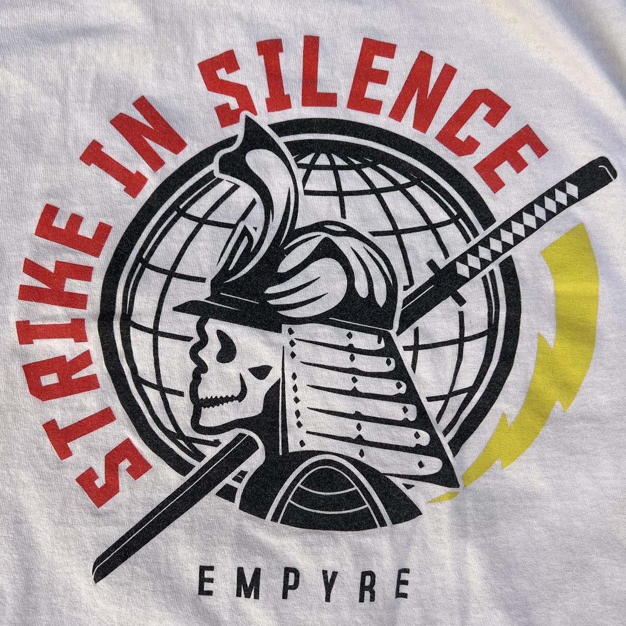 Empyre Men's Cream and Tan T-shirt | Depop