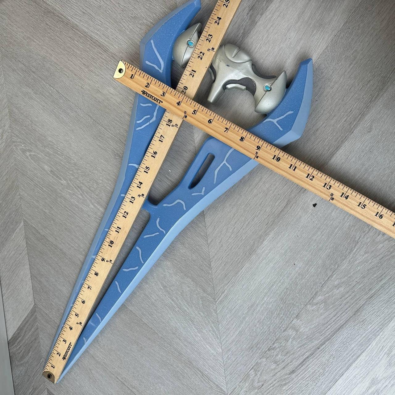 Disguise Halo Blue Energy Sword Halloween Costume... - Depop