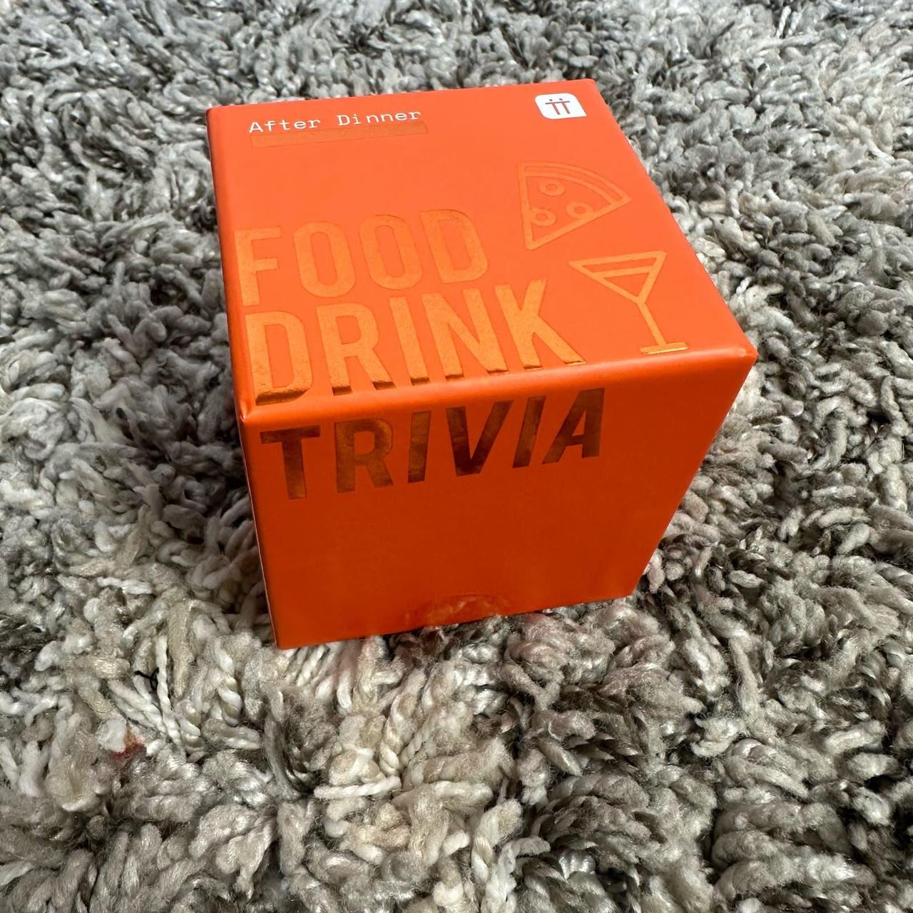 NEW After Dinner Food Drink Trivia Cube Game Talking... - Depop