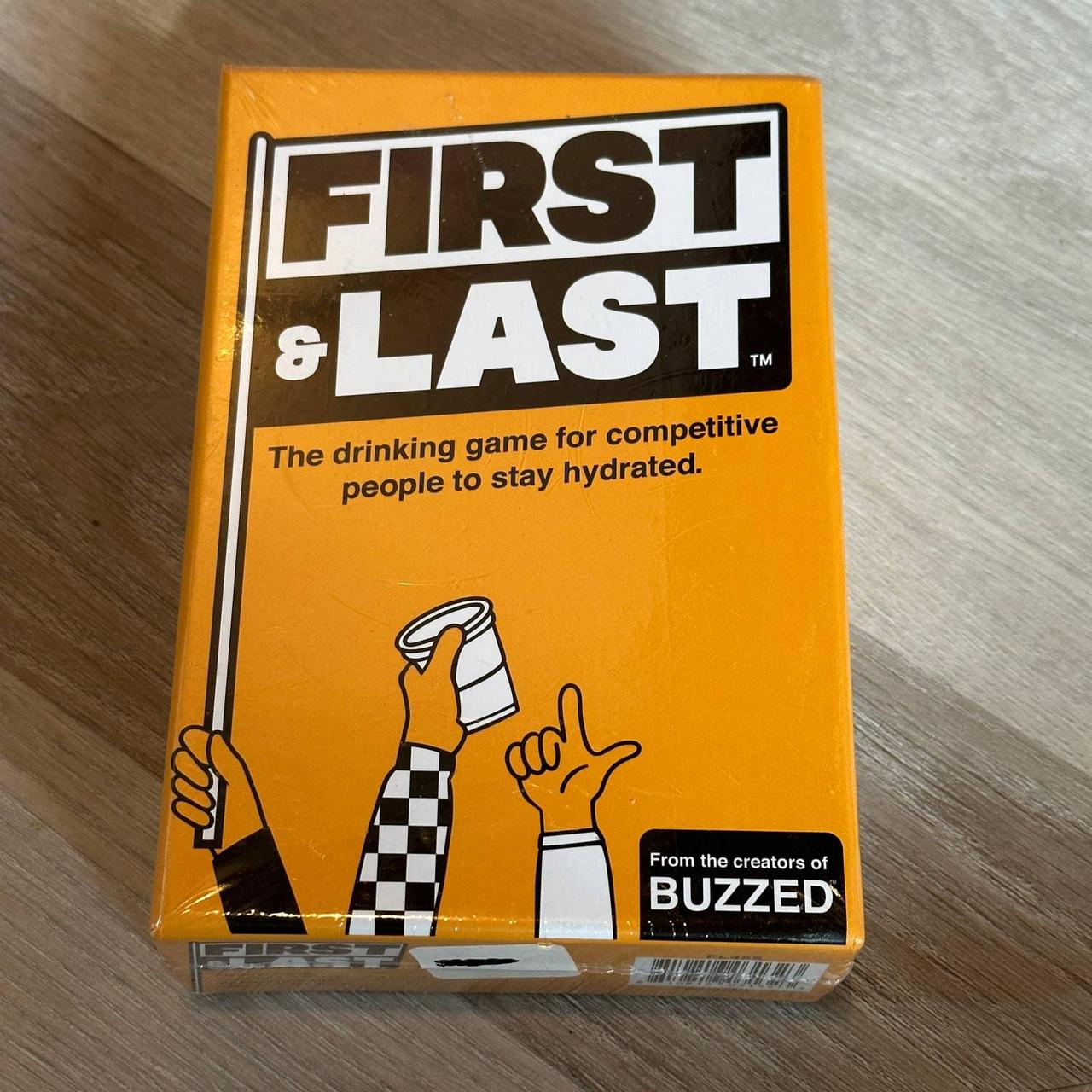First & Last Drinking Game Hunch Studios NEW by... - Depop