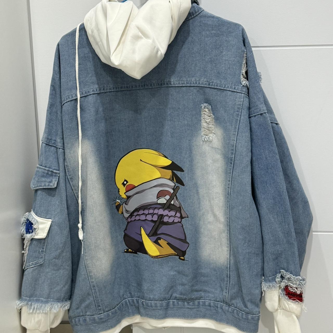 Pokémon denim jumper - Depop