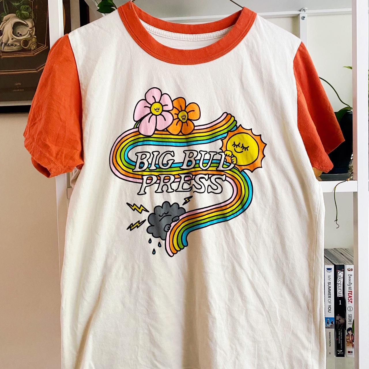 Out of Circulation Big Bud Press brand name shirt.... - Depop