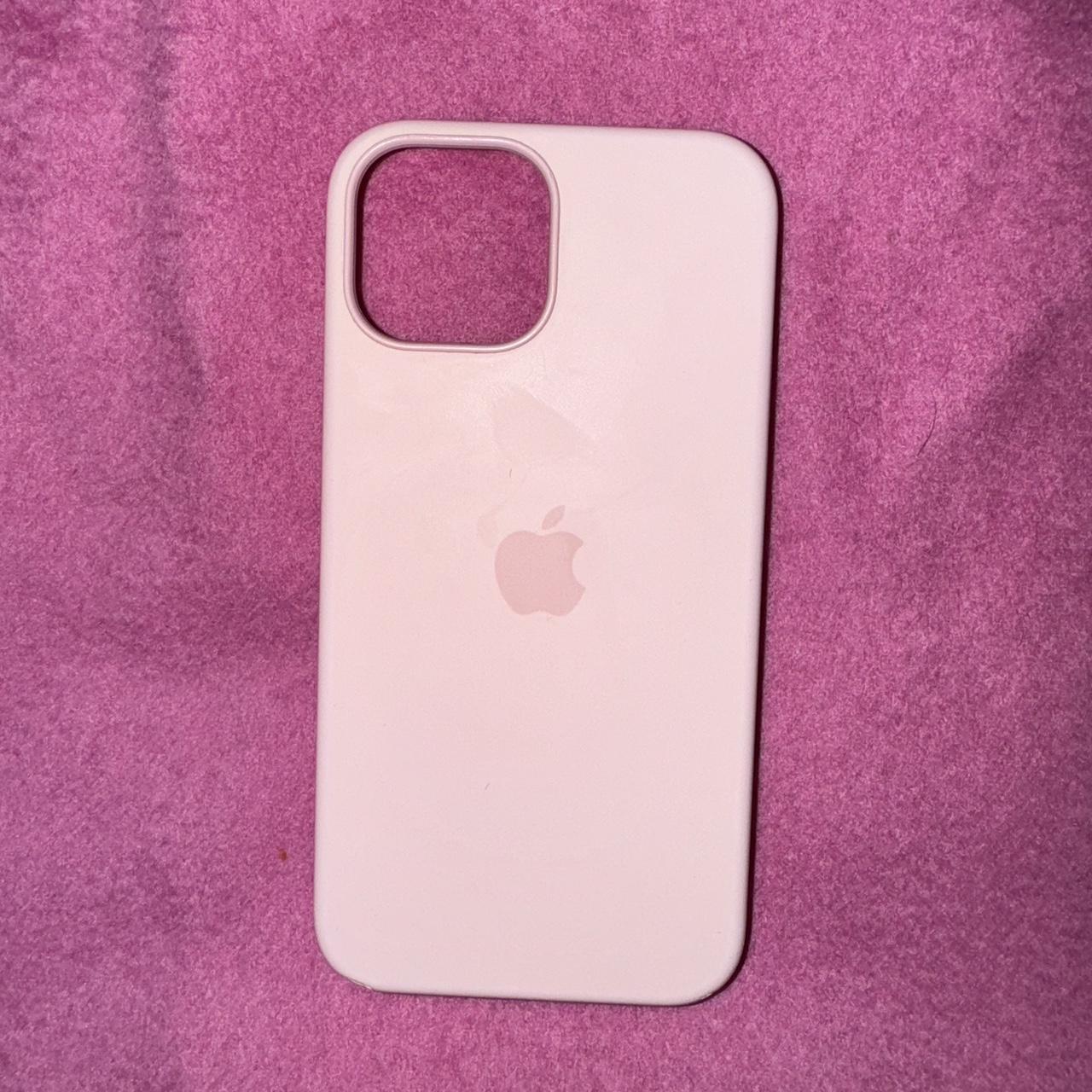 iphone 13 mini pink apple phone case with magsafe!... - Depop