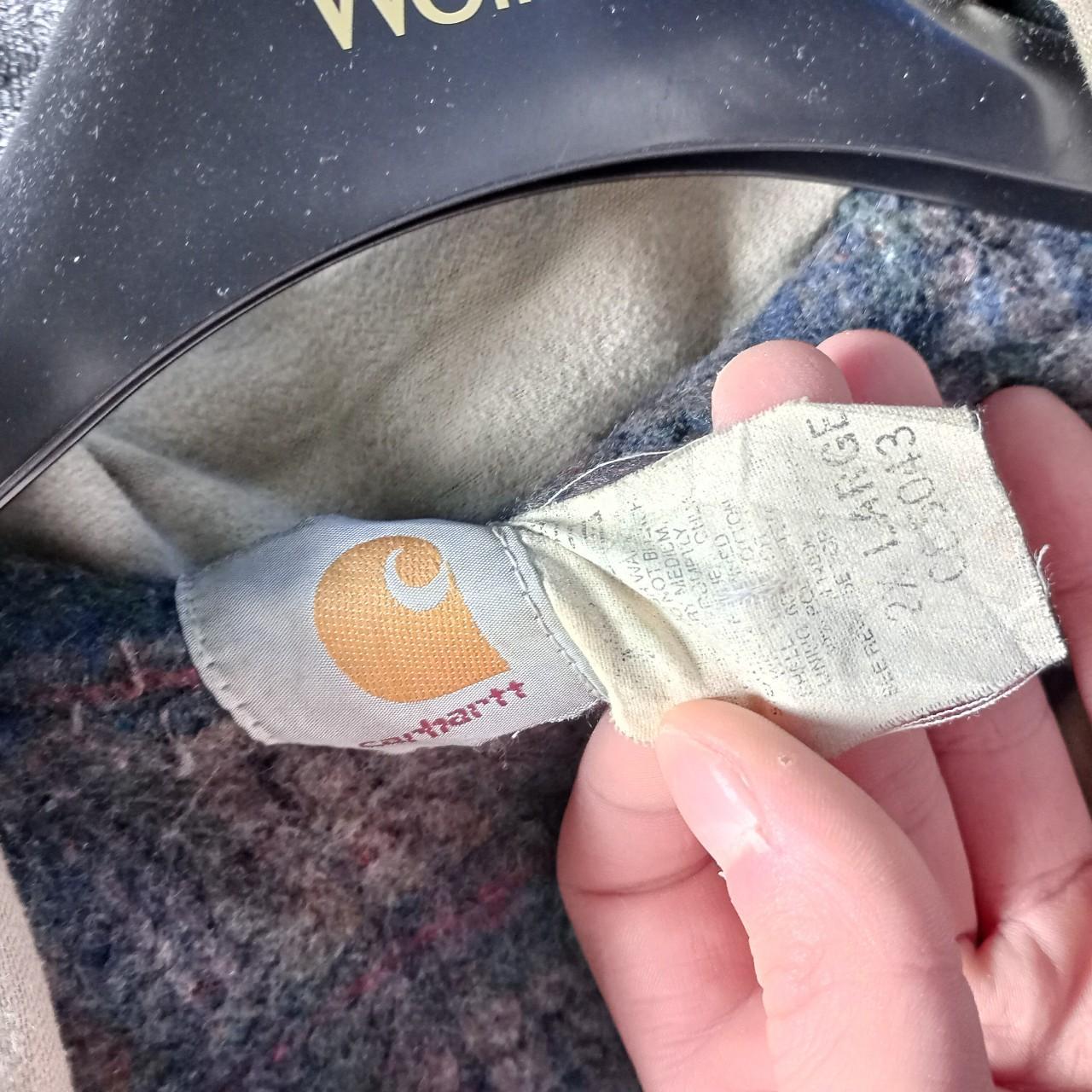 Rare Vintage Carhartt Jacket - 2XL Tan suede... - Depop