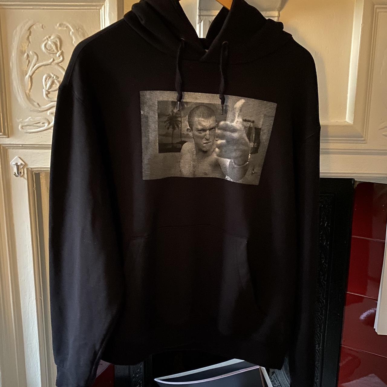 SCRT x La Haine hoodie. Great condition. - Depop