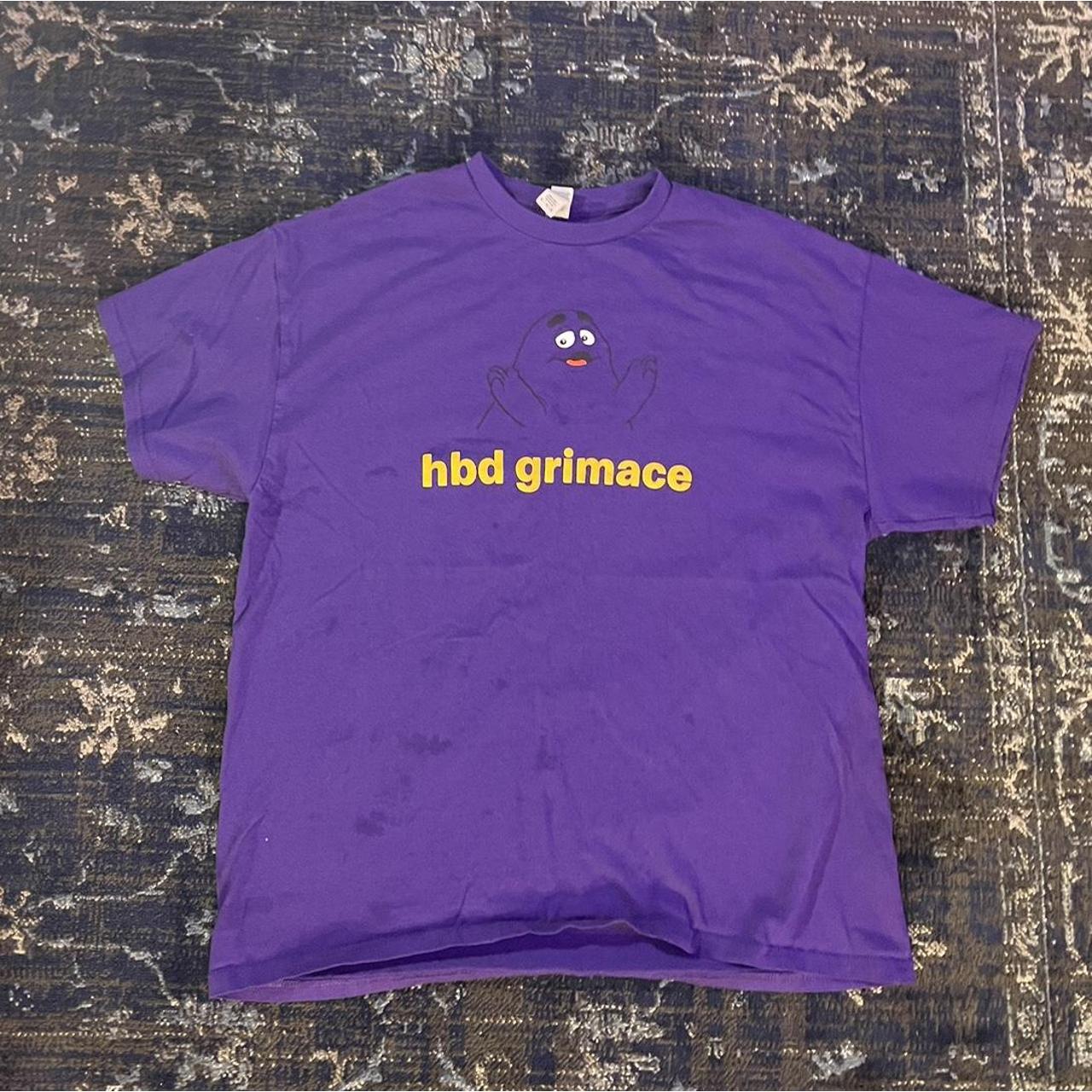 happy birthday grimace funny ohio amongus fortnite... - Depop