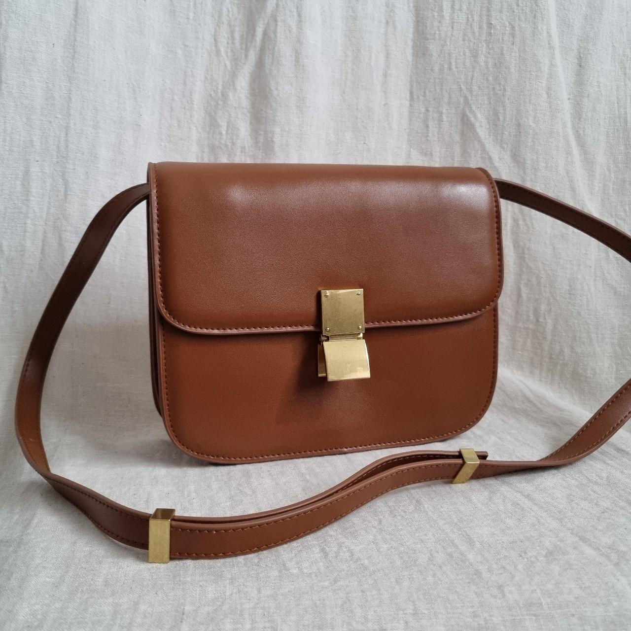 🥀 brown box bag 🩶 free shipping on bundles... - Depop